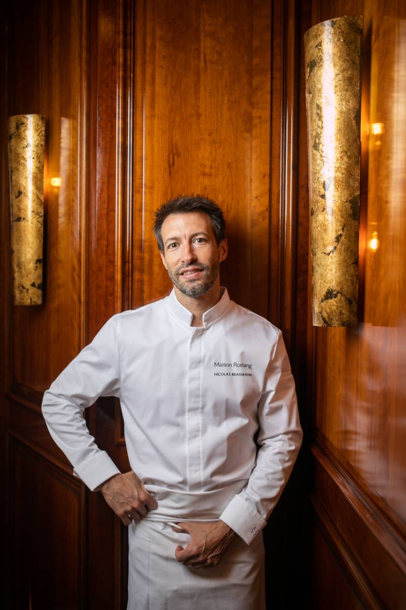 The chef and his team | Maison Rostang