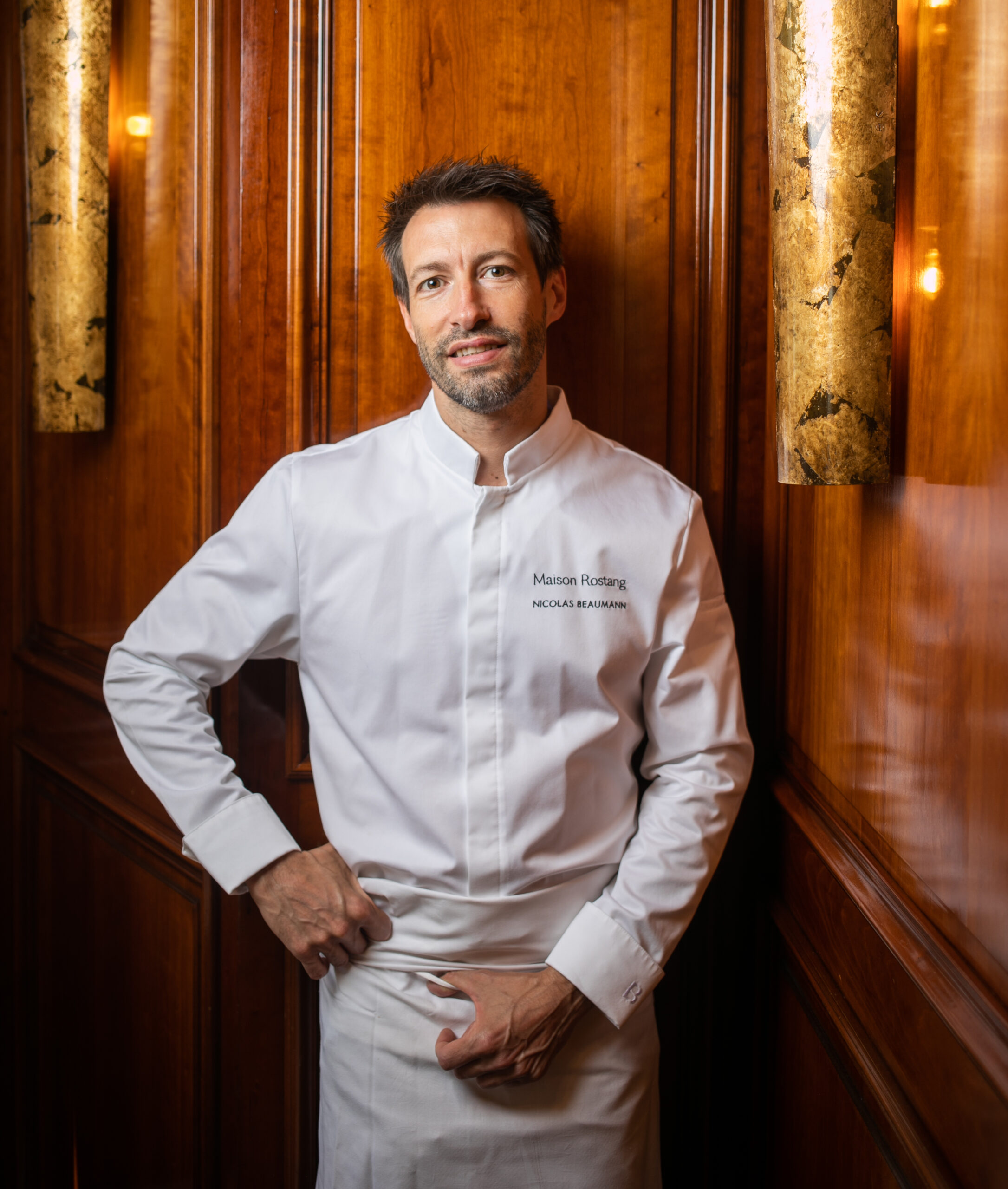 The chef and his team | Maison Rostang - 2 étoiles au Guide MICHELIN